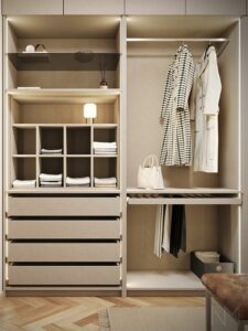 Linen Wardrobe Carcass - Noremax
