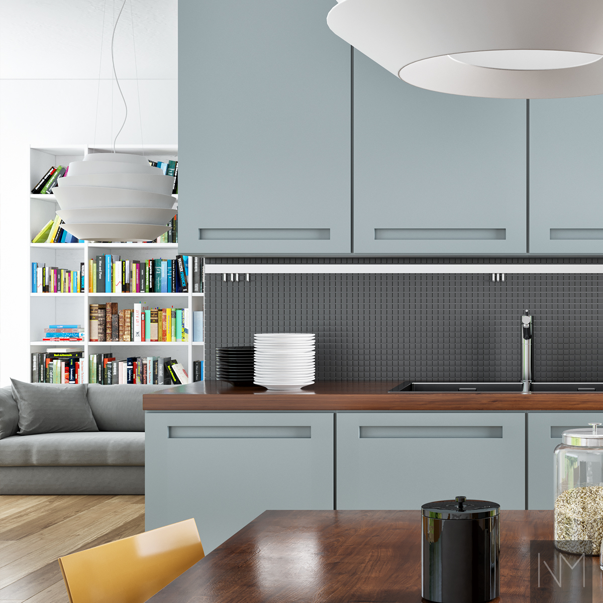 Handleless cabinet doors – modernity and convenience - Noremax